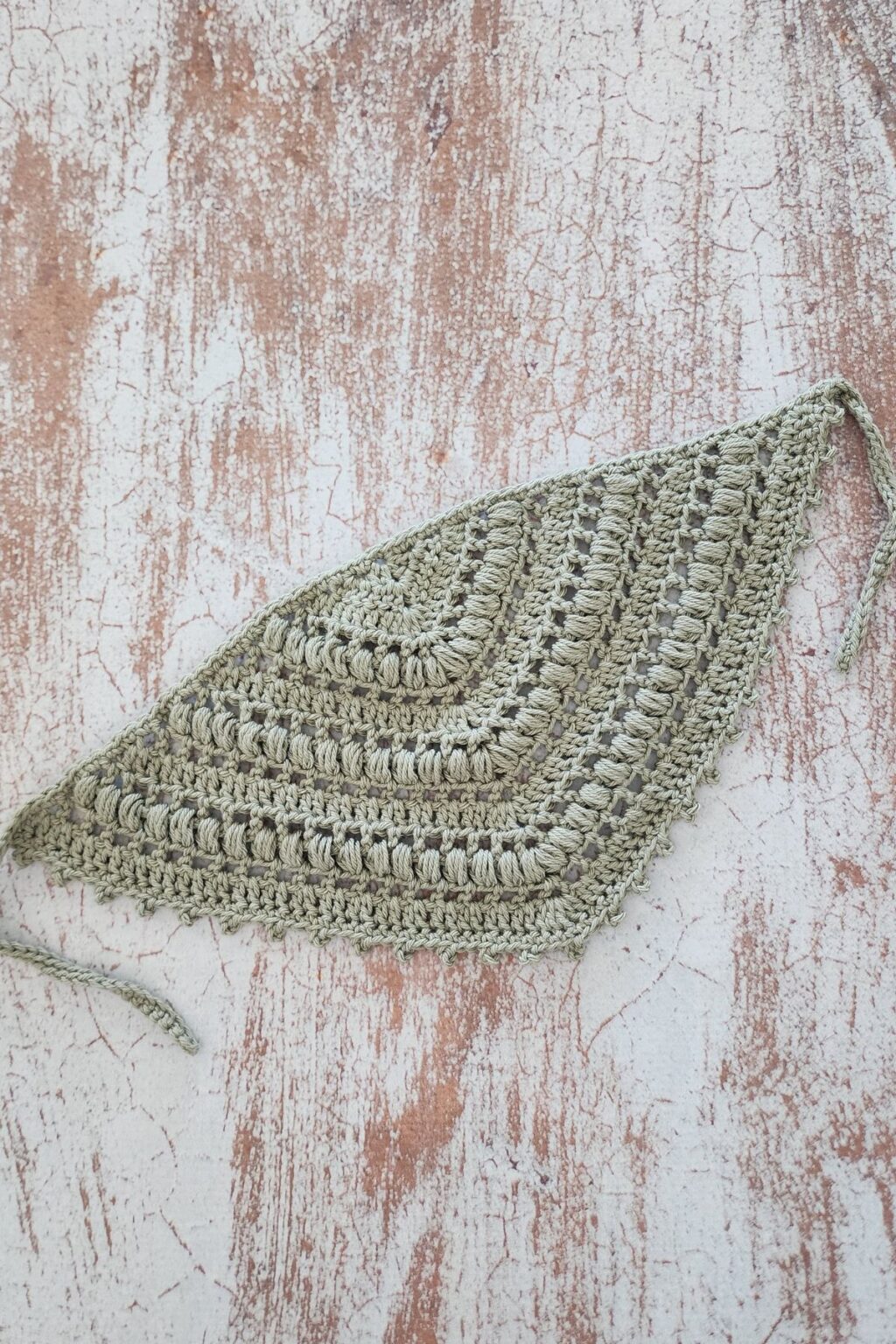 Crochet Bandana Free Pattern · Hopelessly Devoted Crochet